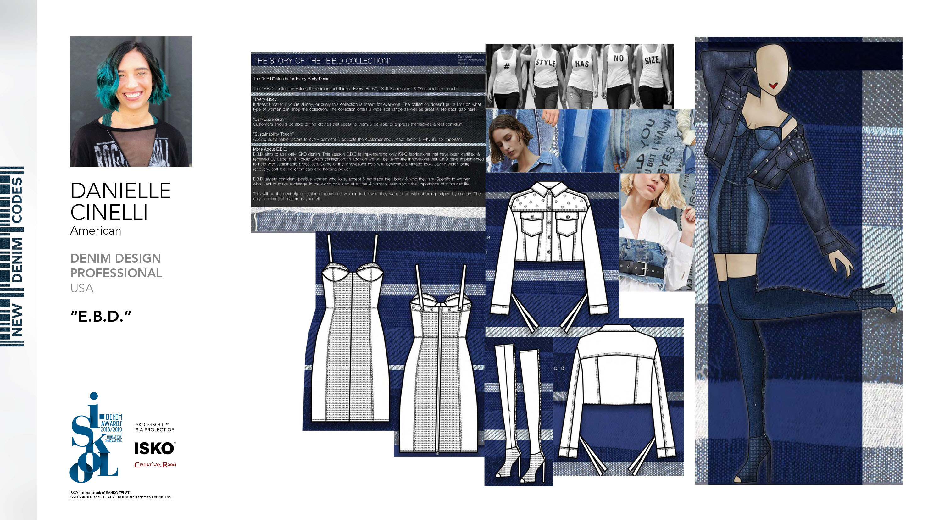 The shortlisted project for the 6th Denim Design Award